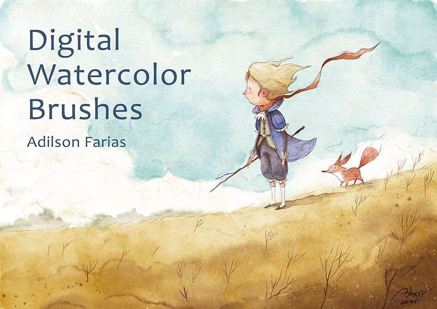 Watercolor AF Brush Packs - Brushes for Procreate - AF Brush Packs